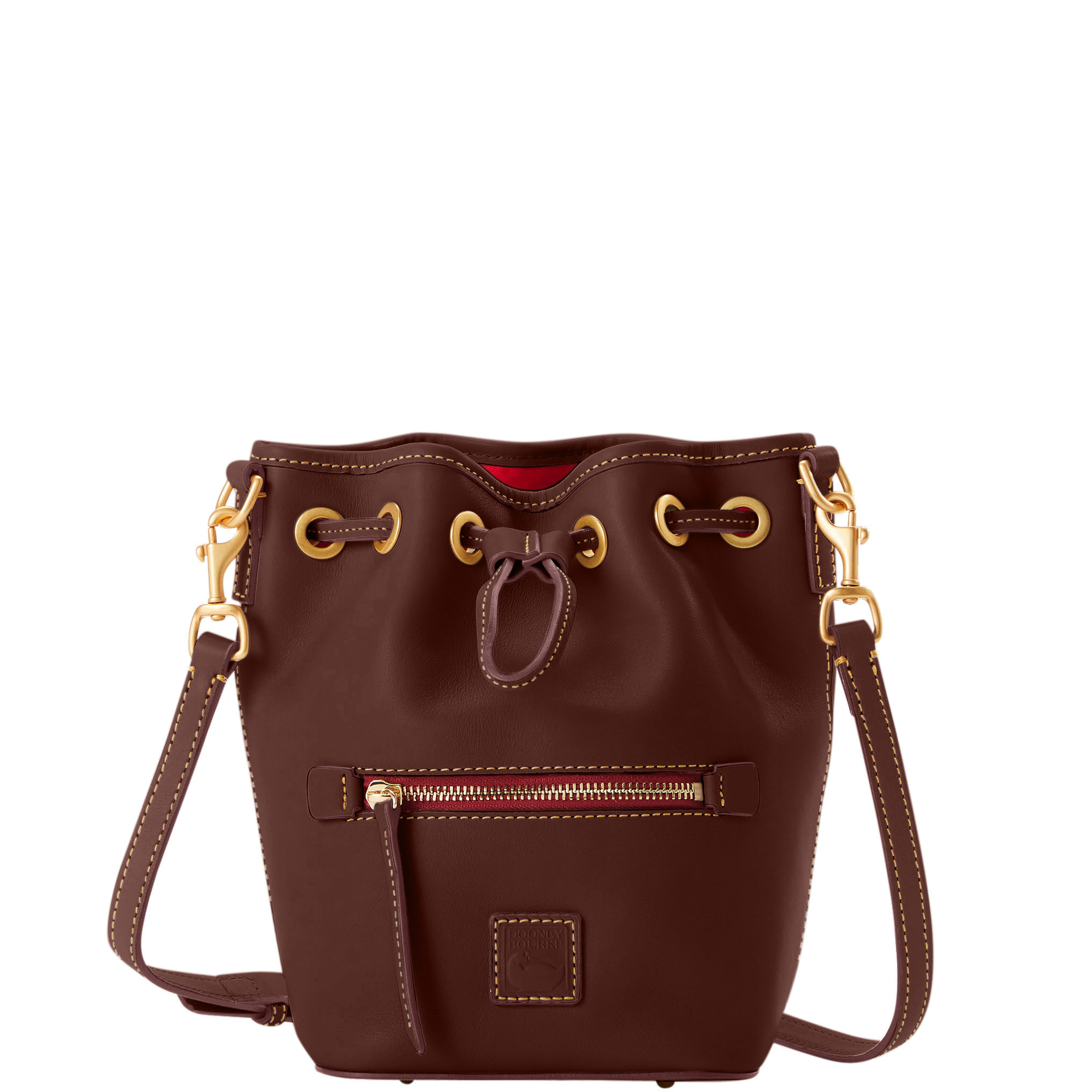 Dooney & Bourke Florentine Small Drawstring Crossbody | Black Black | eBay