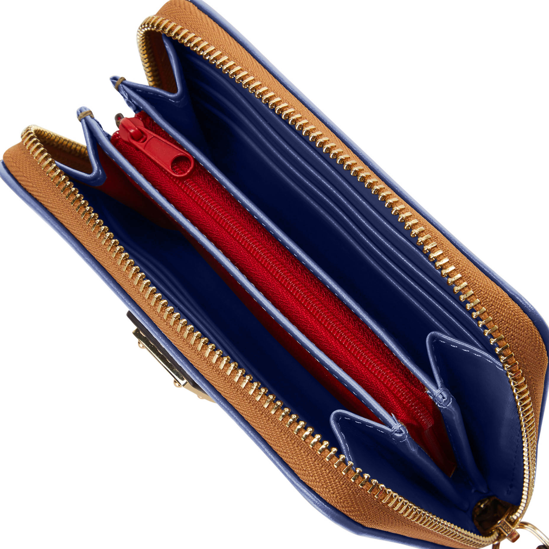 Dooney & Bourke Wexford Leather Medium Zip Around Wallet | Ocean | eBay